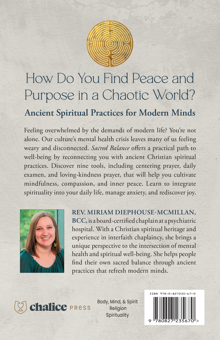 Sacred Balance: How Ancient Practices Can Restore Modern Minds — Chalice Press