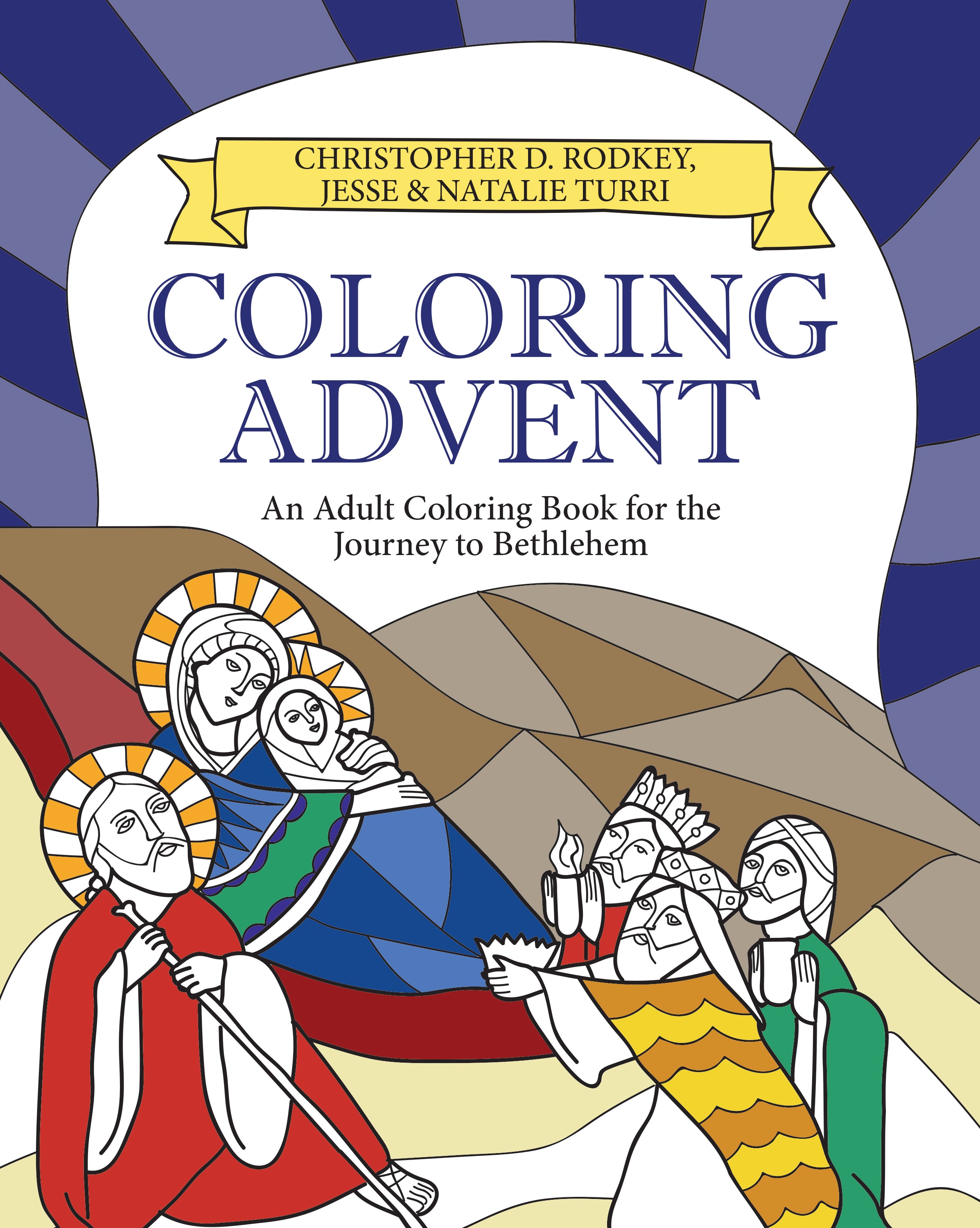 coloring pages of trip to bethlem