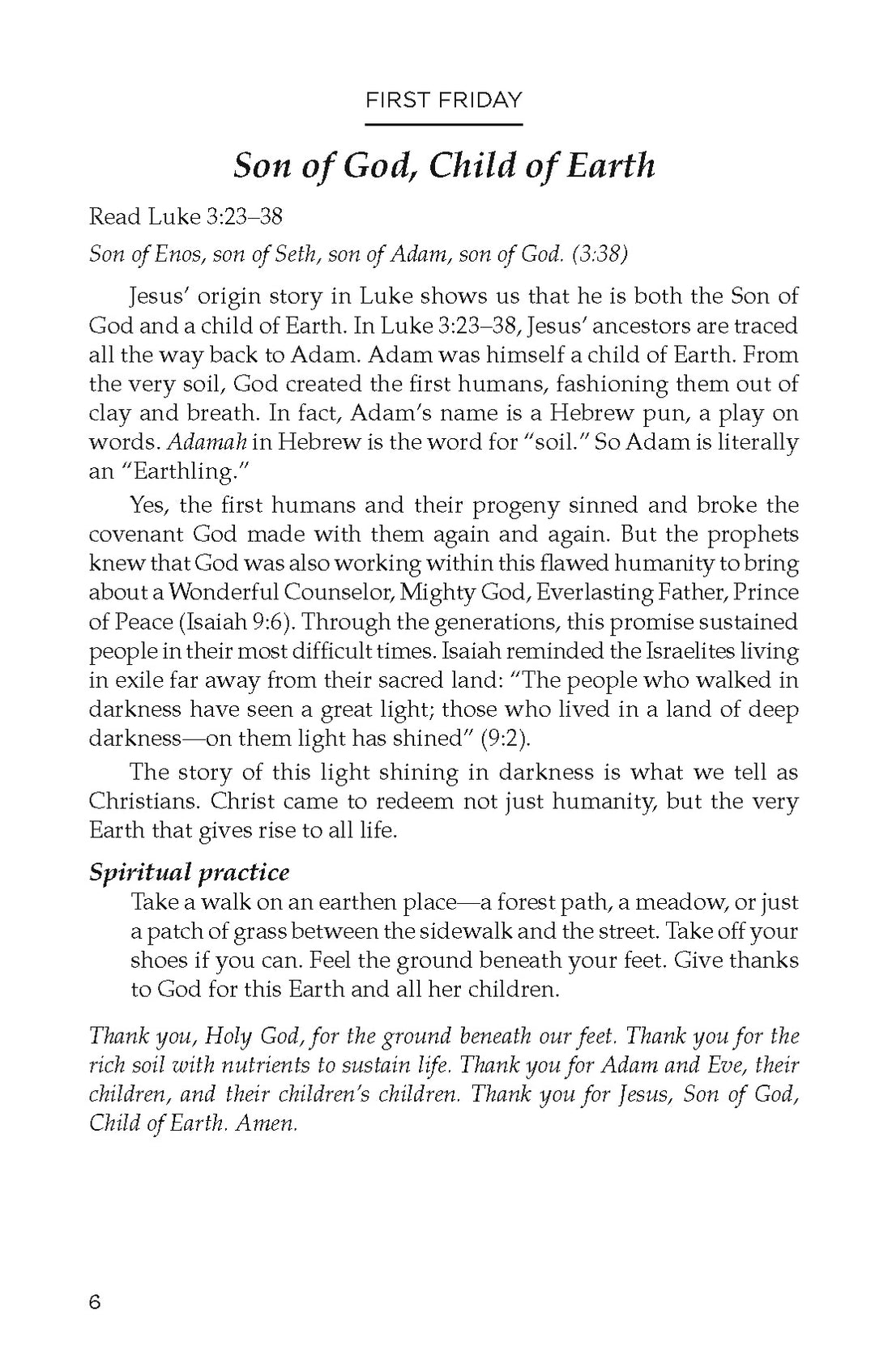 For the Beauty of the Earth: A Lenten Devotional — Chalice Press