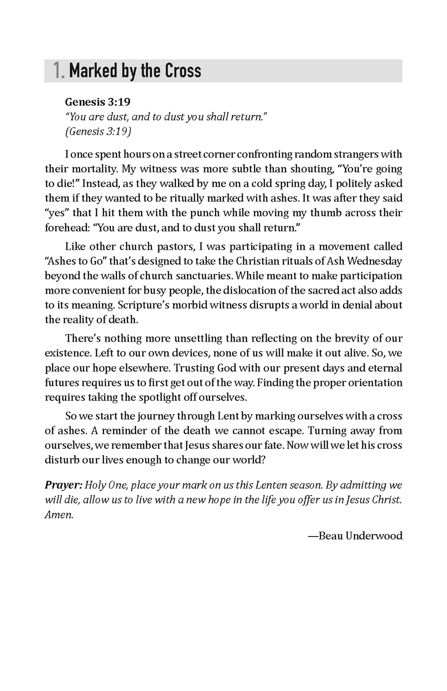 Unsettling Lent: A Devotional — Chalice Press